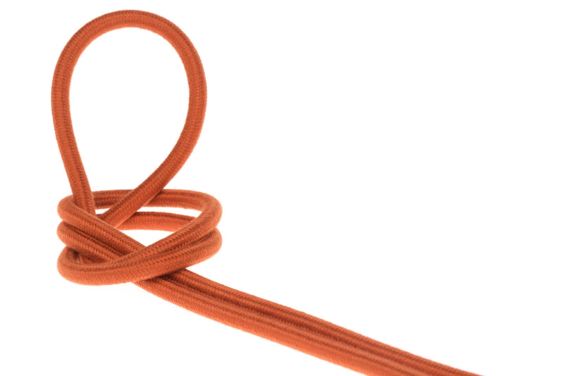 Cloth Covered Wire 18g, Rust (Cotton) | Color Cord Company