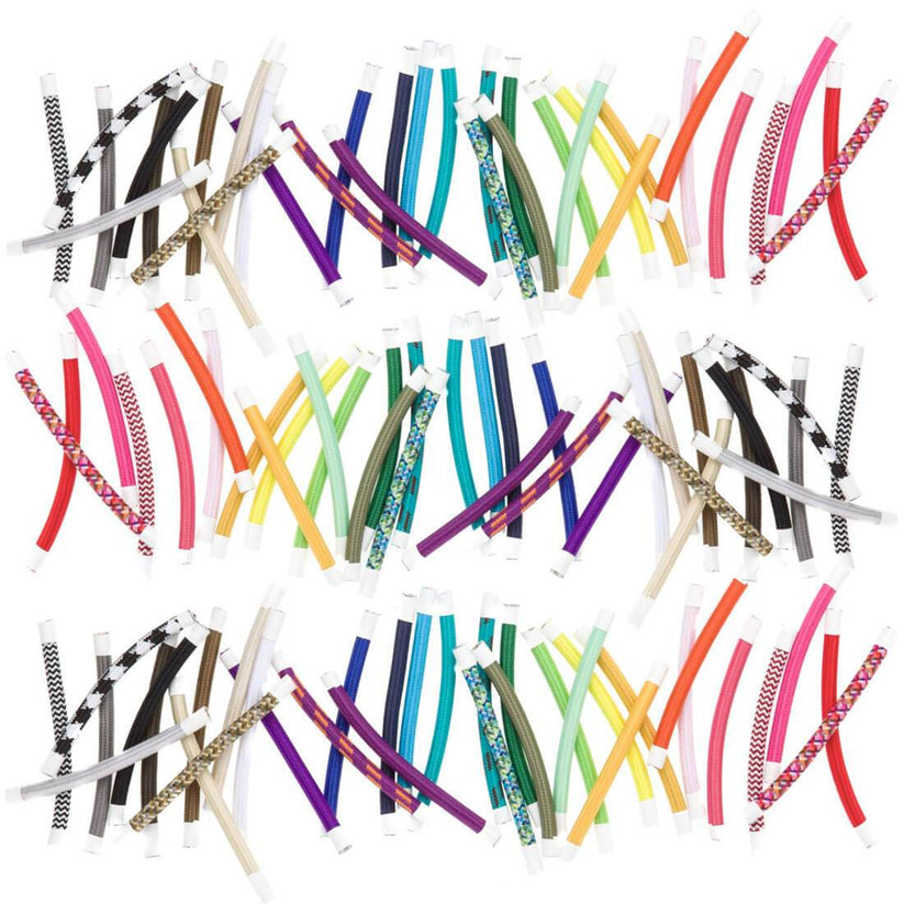 Color Samples - Solid Colors (4" length) – Color Cord Company