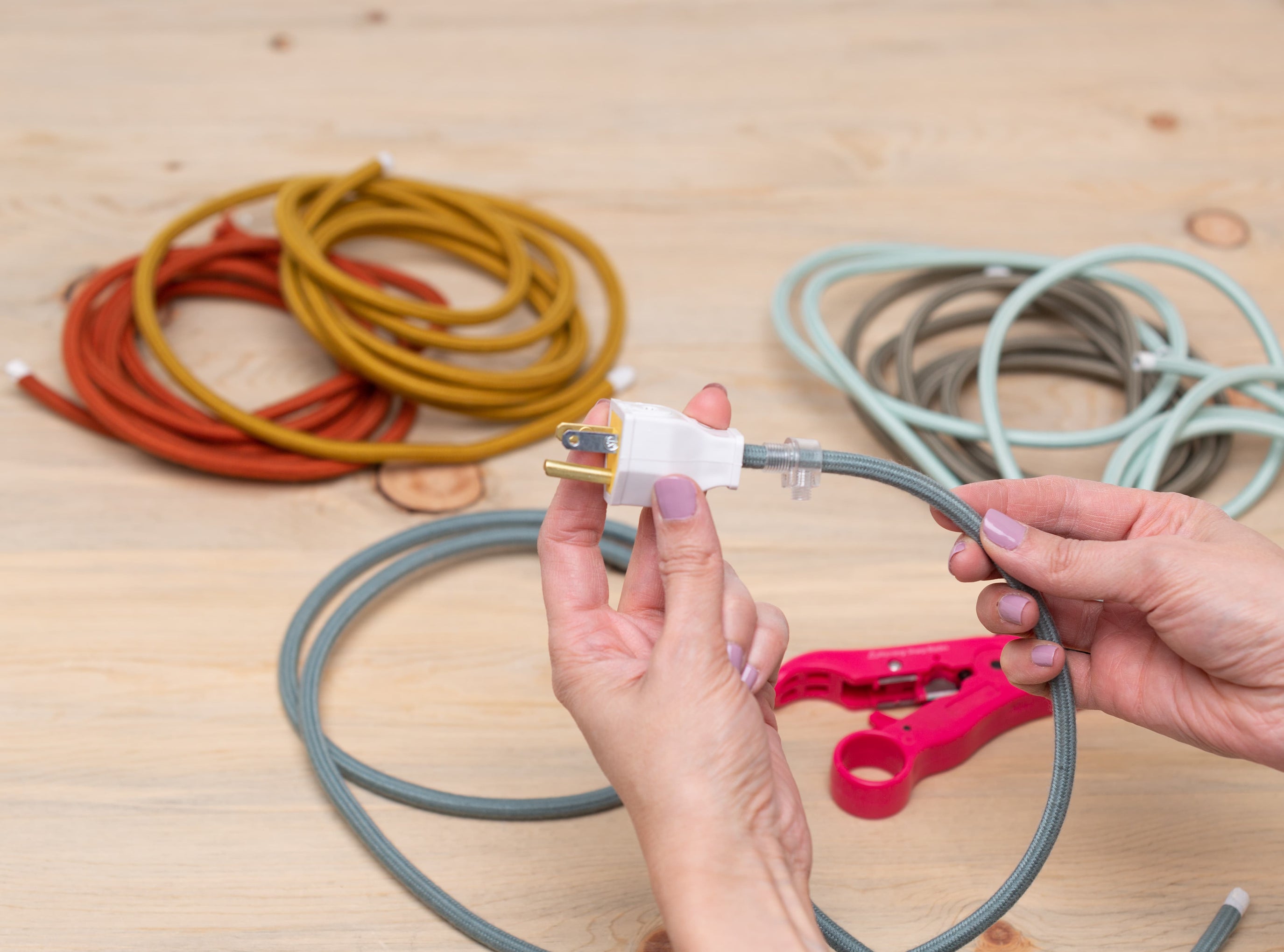 Cord Plug End - Light Plug – Color Cord Company