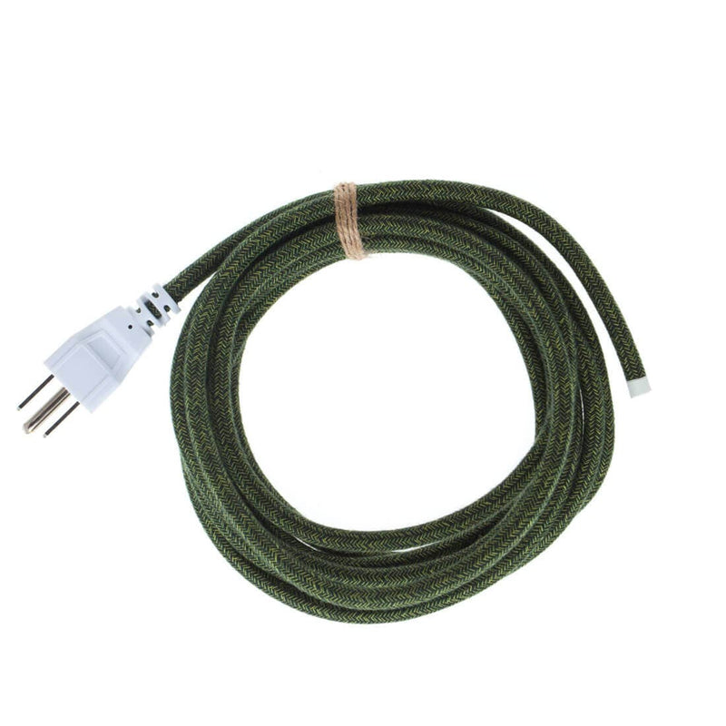Cloth Covered Power Cord | Cord Whips at Color Cord Company
